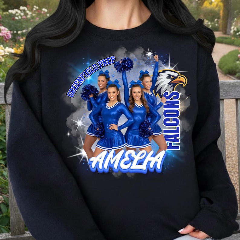 10 Editable Cheerleading Canva Template, Senior Night Canva Design ...