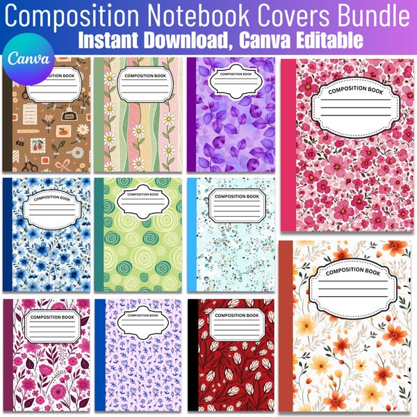Cute Design Notebook - Etsy UK
