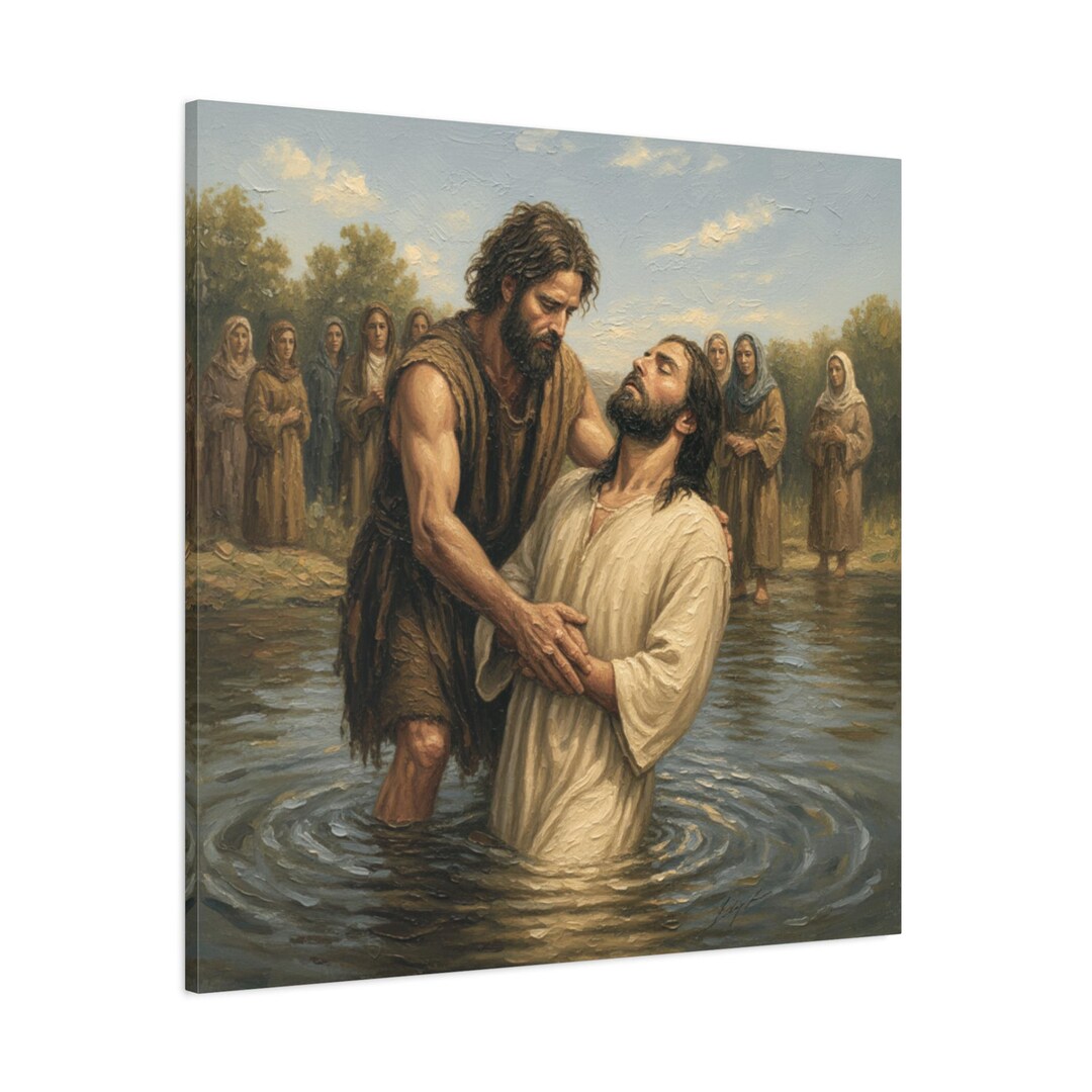 The Baptism of Jesus, the Beginning of the Sacred Calling - Etsy