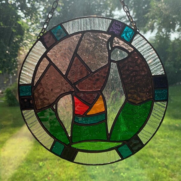 Alpaca Stained Glass - Etsy