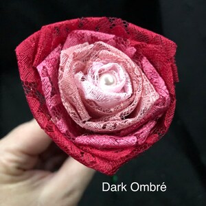 Pink Lace Roses With Stems, Pink Lace Flower Bouquet, Pink Lace Flowers ...