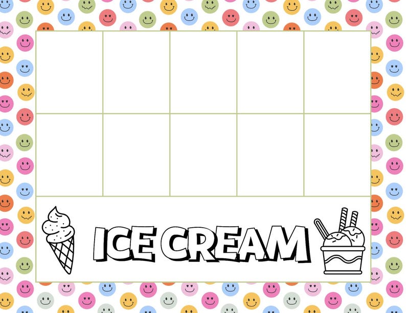 Kids Behavior Chart – Printable Reward Chart With Stickers & Coloring, Fun Positive ...