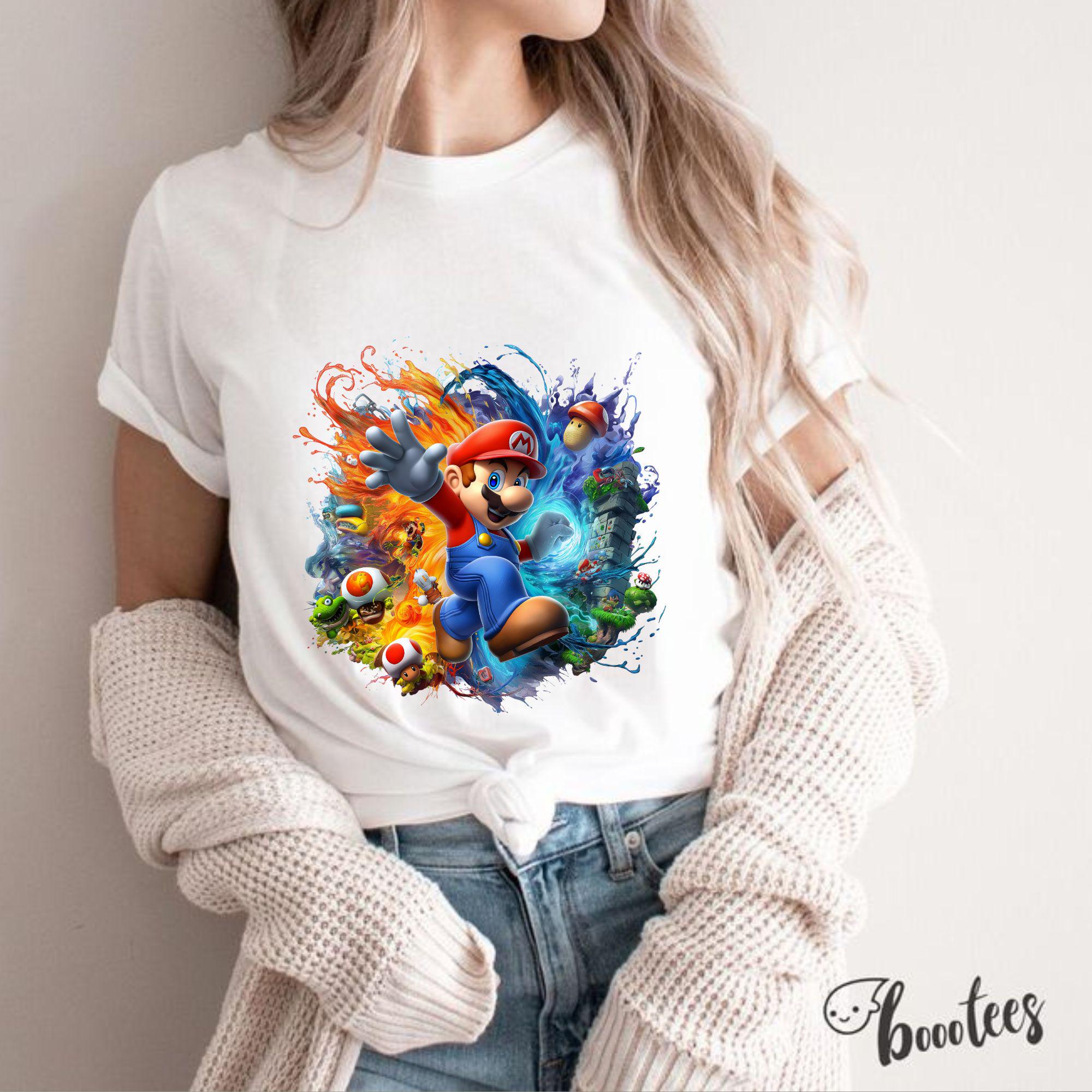 Super Mario Splash Friends PNG | Cute Mario Clipart for Sublimation ...