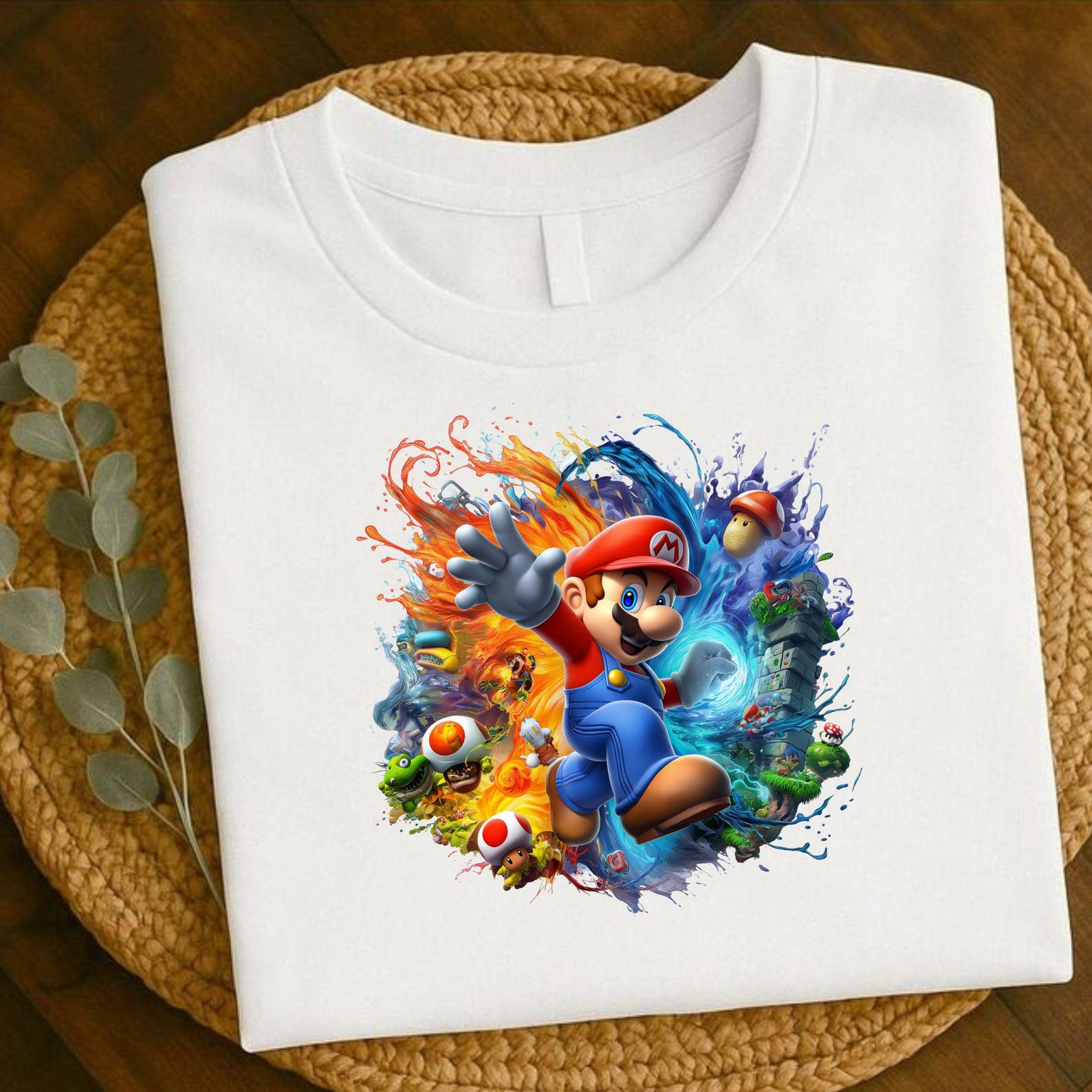 Super Mario Splash Friends PNG | Cute Mario Clipart for Sublimation ...
