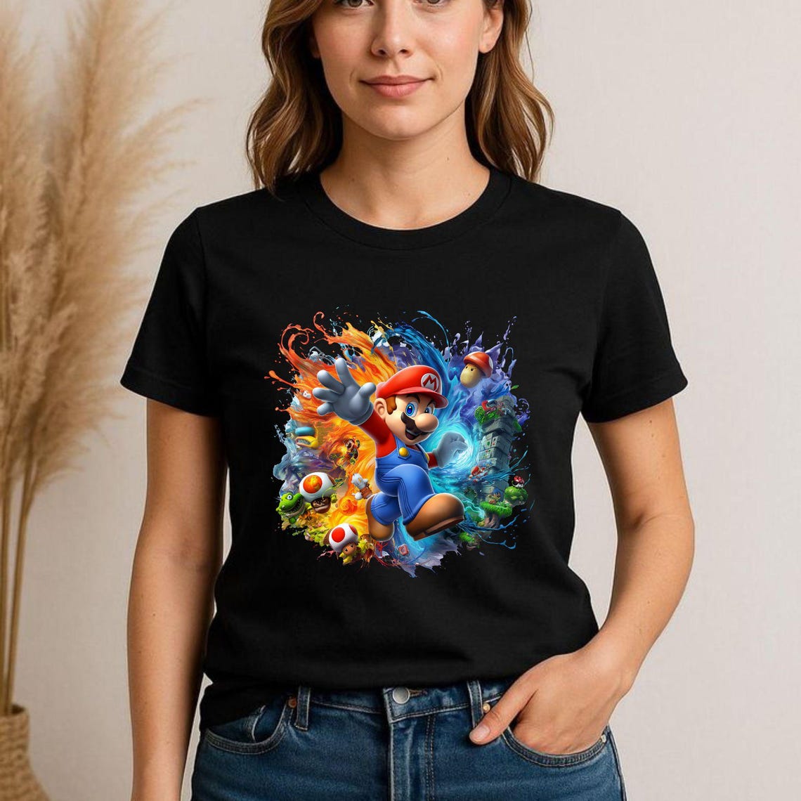 Super Mario Splash Friends PNG | Cute Mario Clipart for Sublimation ...