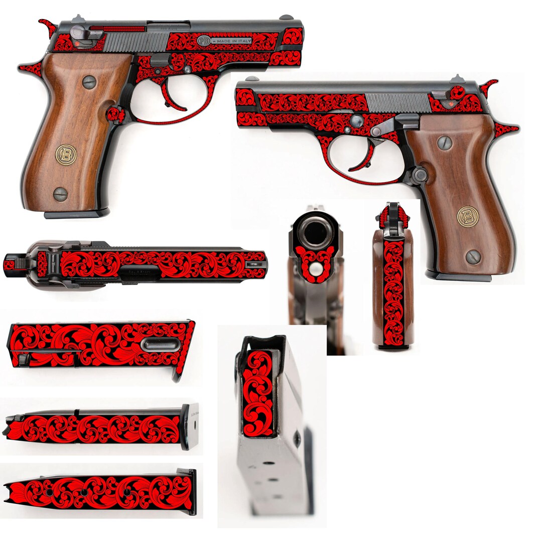 Beretta Browning 380 FULL TEMPLATE SVG: Laser Cut/engrave Files - Etsy