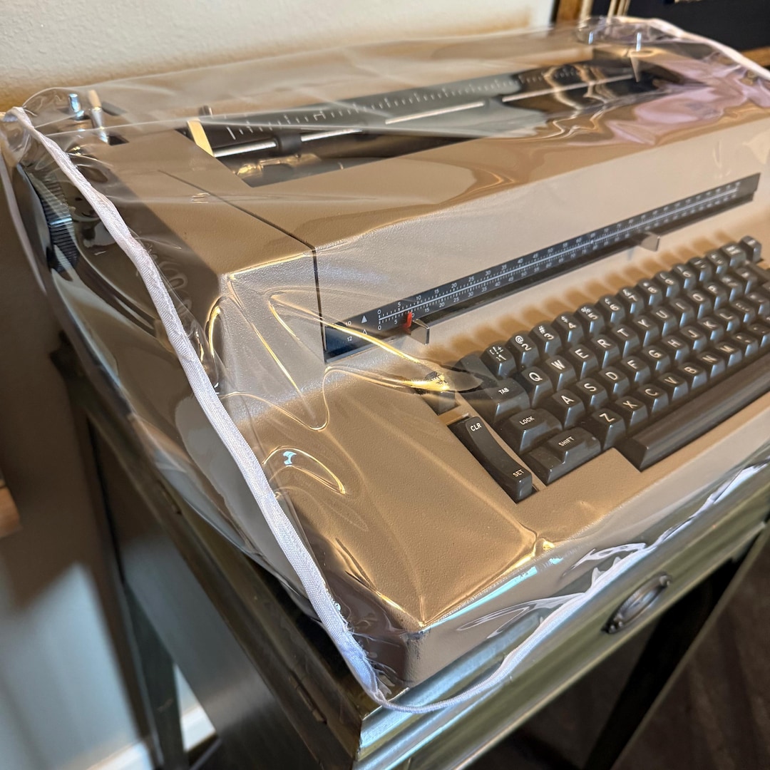 IBM Selectric Dust Cover in Clear Vinyl - Etsy