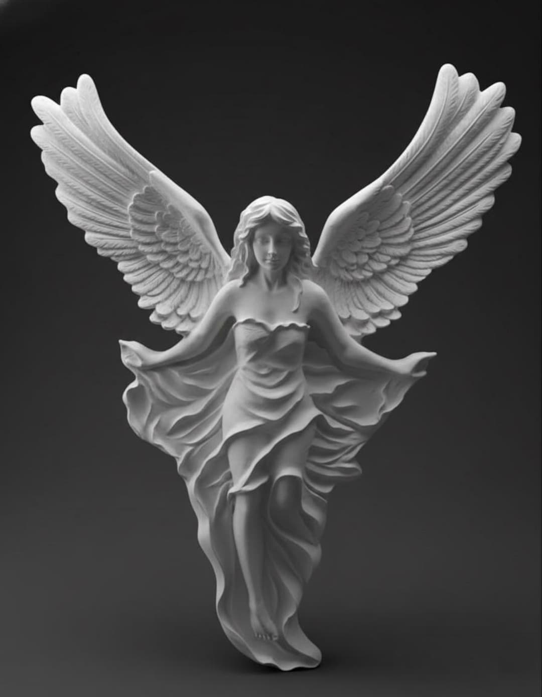 Best Large Angel Marble Statue 2 Feet | Super Guardian Mother Marry ...