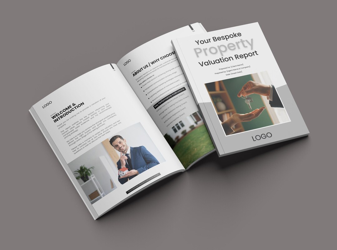 Estate Agent Valuation Pack Template, Editable Canva Presentation ...