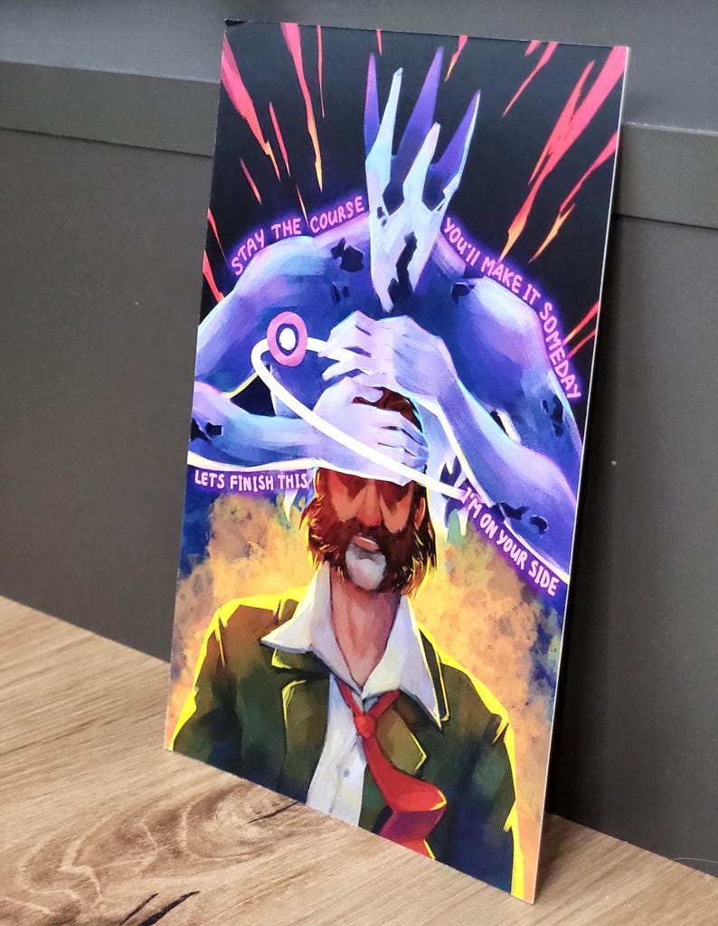 Volition - Disco Elysium Art Print A6 (4"x6") - Etsy