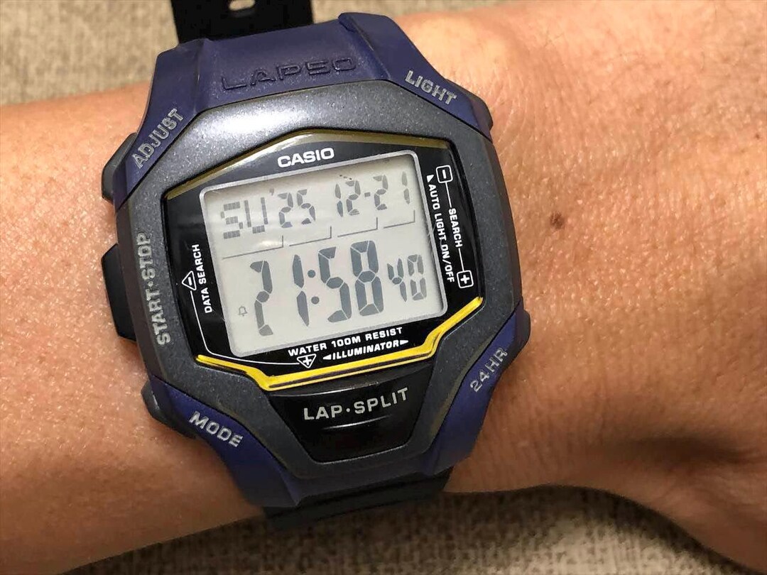 Casio WS-110H Marathon Simulator Watch, Suitable for Beginners, Unisex ...