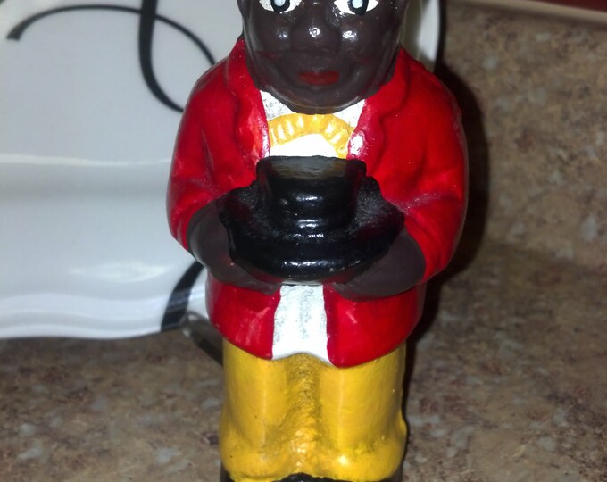 Uncle Mose Cast Iron Bank - Etsy