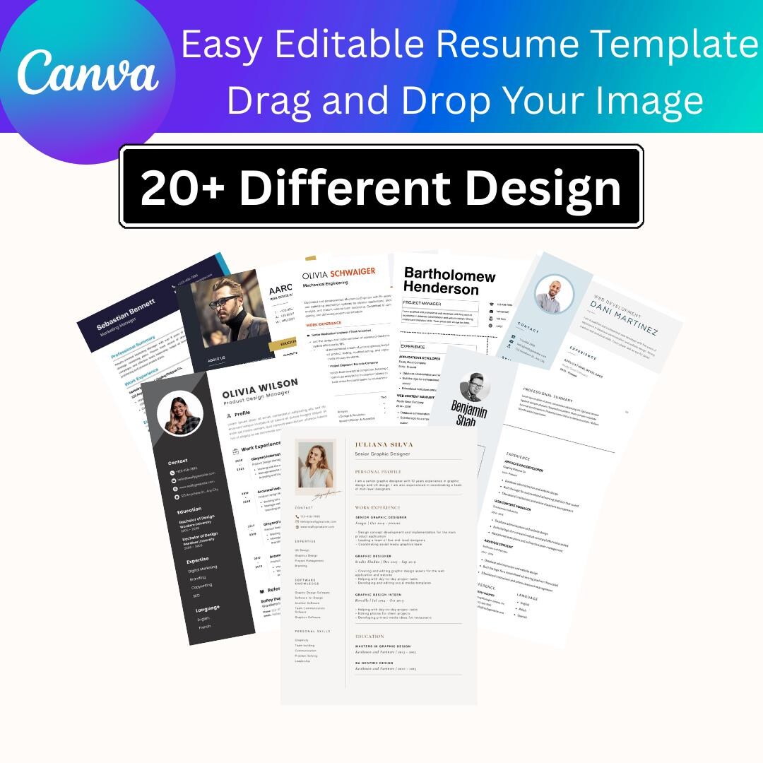 20+ Professional Resume Templates | Modern Resume Template | Ats ...