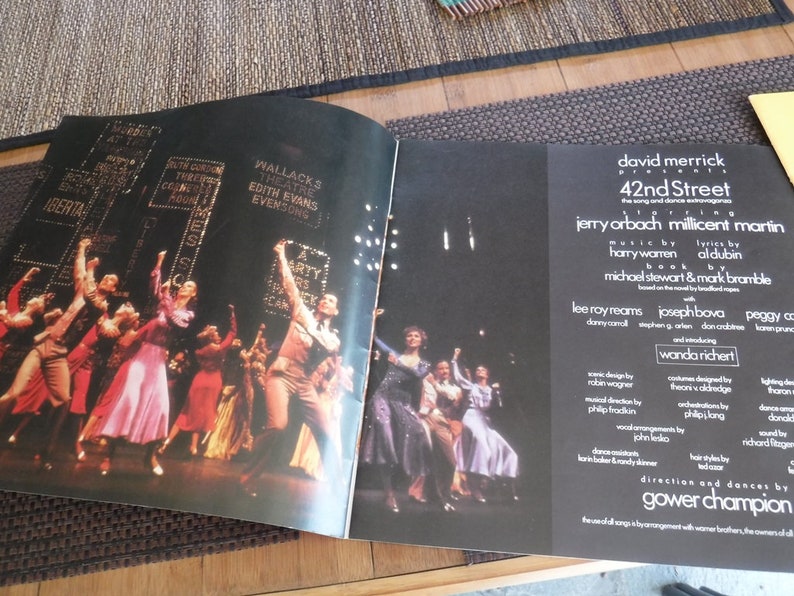 Promises Promises Ted Pugh, Ilene Graff. 1968 and 1982 42nd Street Programs - Etsy