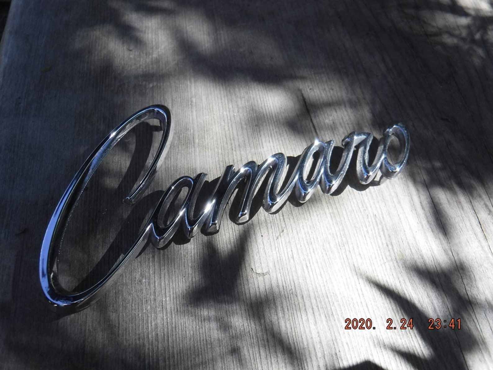 CAMARO SCRIPT Emblem Oem 3916660 68-69 | Etsy