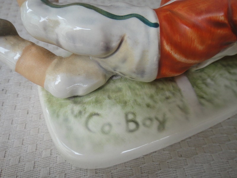 Goebel Co-boy Gnome tommy Touchdown Figurine W. - Etsy