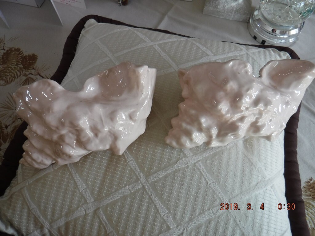 Kay Finch Sea/konk Shell Wall Pockets RARE - Etsy