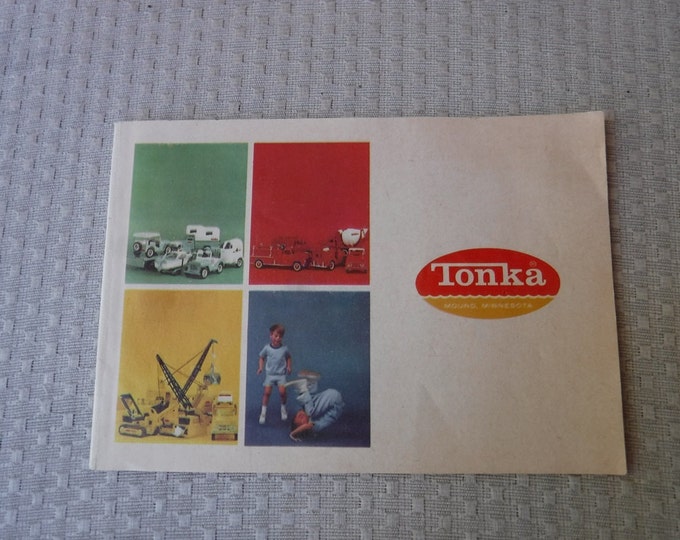 Tonka Toys Look Book Rare Mounds Minnesota Publication 1964 - Etsy