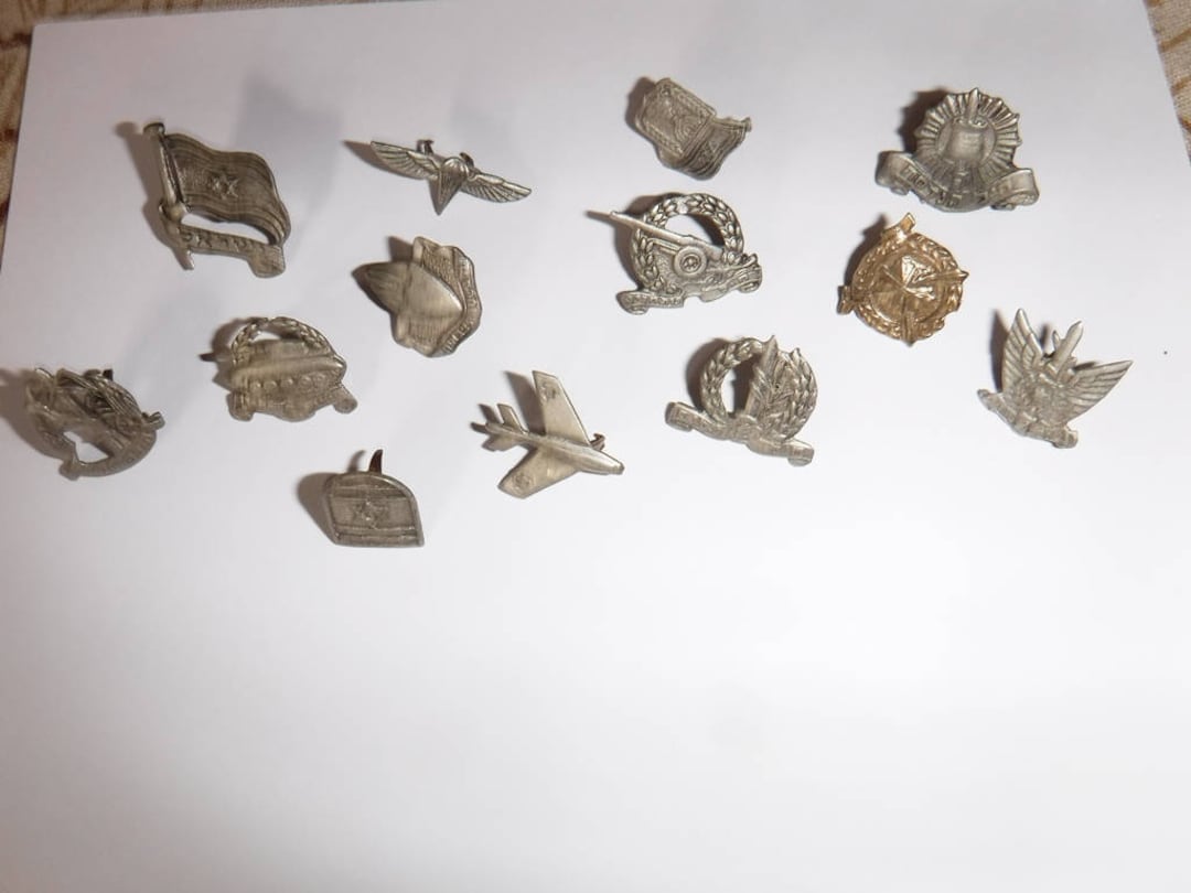 IDF Military Beret Badge Pin - Infantry Cap Badge Pins X 13 - Etsy