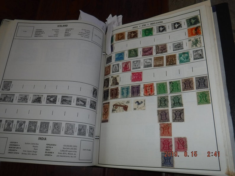 Vintage Scott World Stamp Album 1978 Prada Box With Lots and | Etsy
