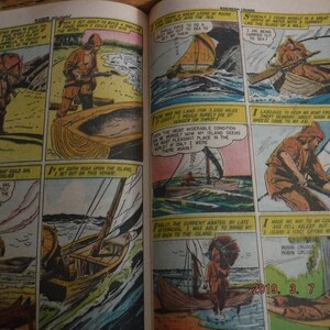 Robinson Crusoe Classics Illustrated Reissue 1968 No. 10 No Cover Price ...