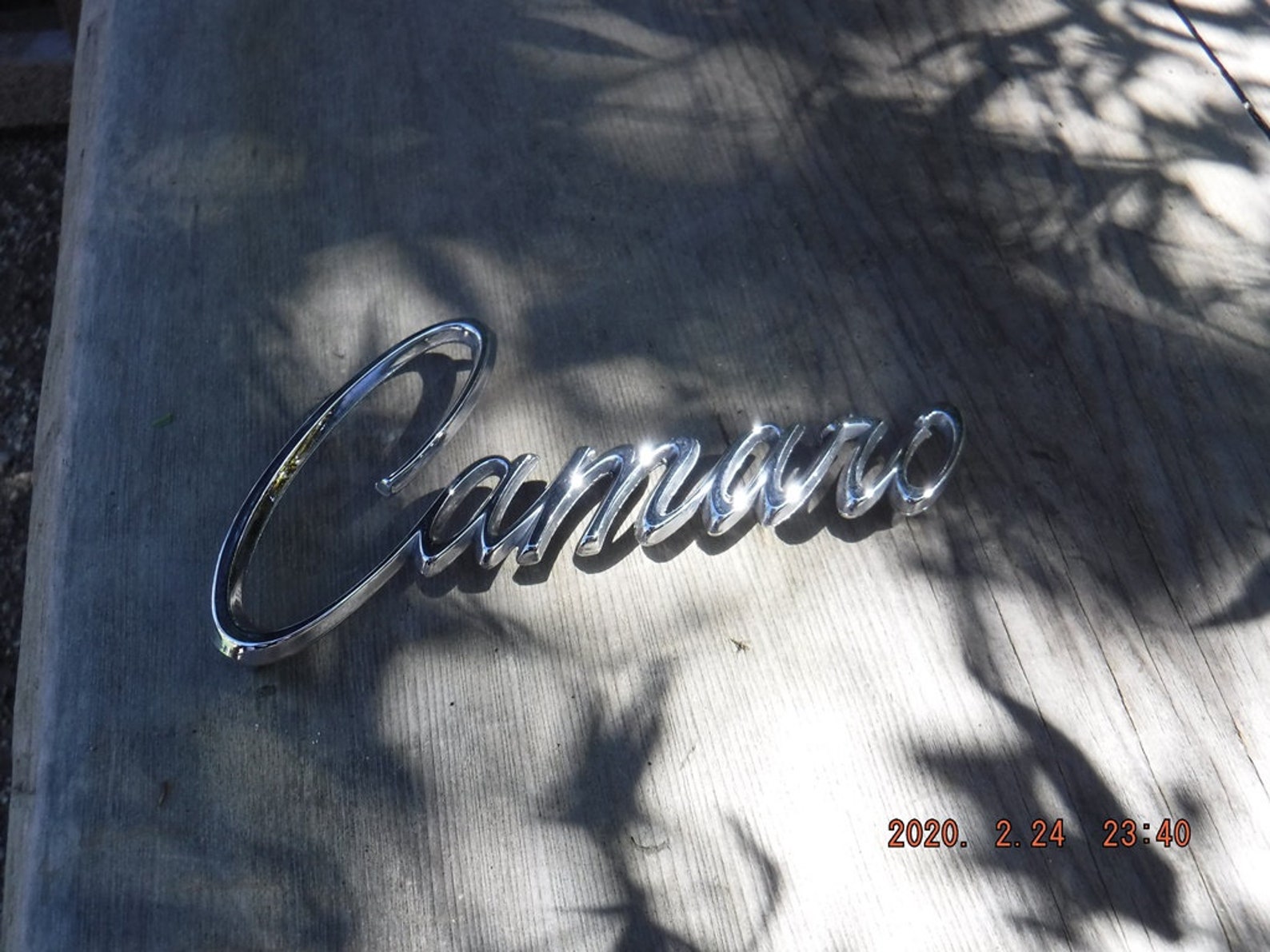 CAMARO SCRIPT Emblem Oem 3916660 68-69 - Etsy
