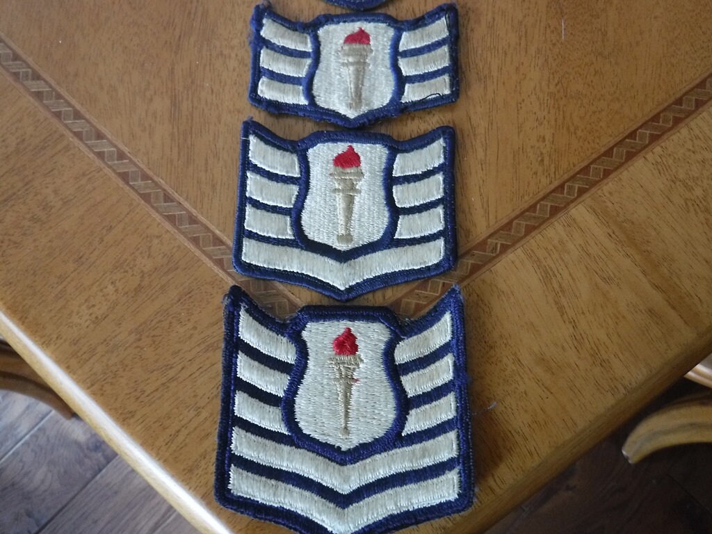 USAF Air Education ROTC Patches X 5 - Etsy