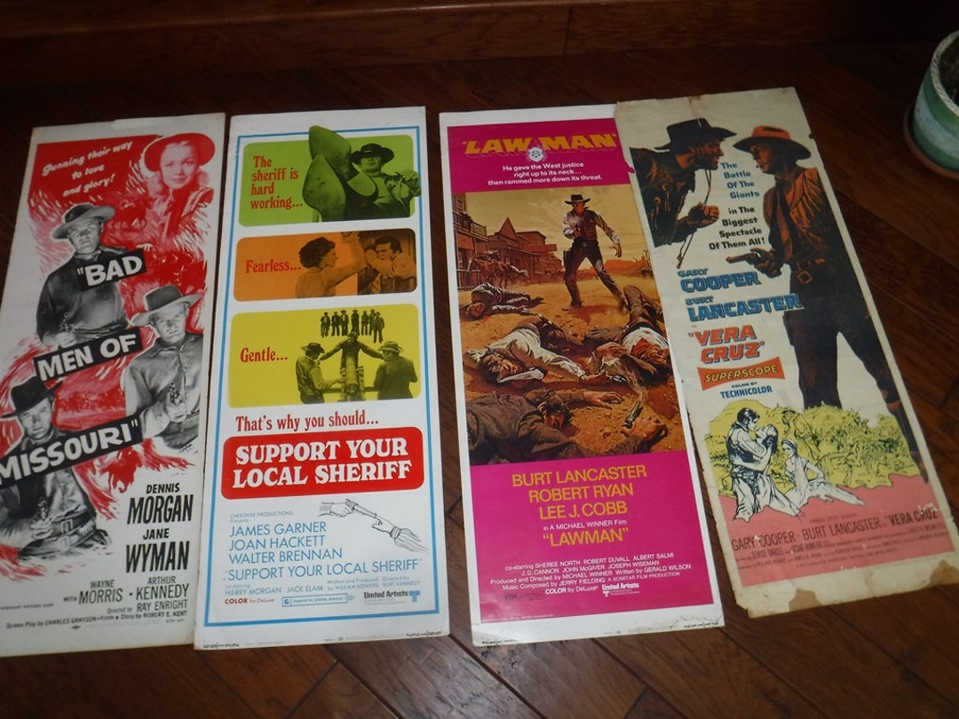 Movie Posters 1950's Movie Poster Lot of 8 All Original 1950's 70's - Etsy