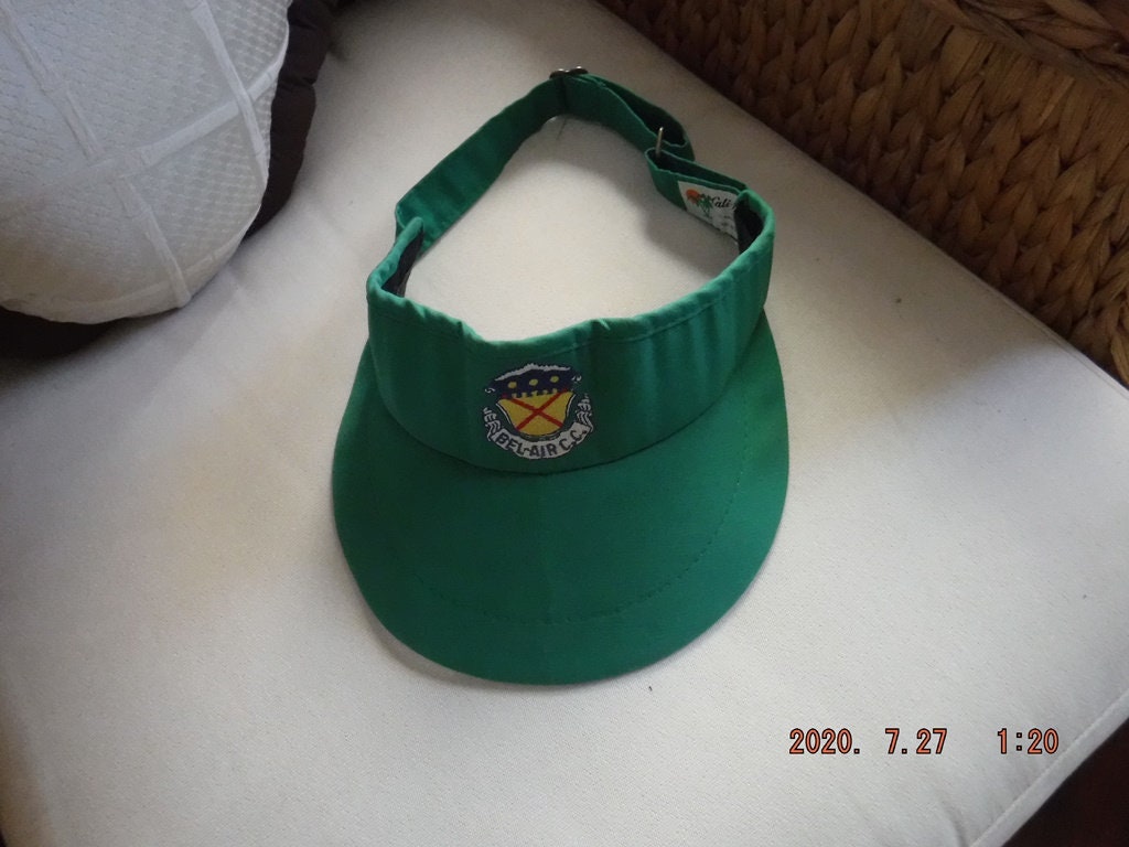 Bel - Air Country Club Vintage Visor Made by Cali - Fame of California ...