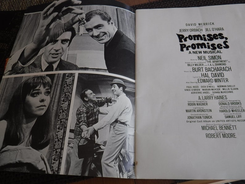 Promises Promises Ted Pugh, Ilene Graff. 1968 and 1982 42nd Street ...