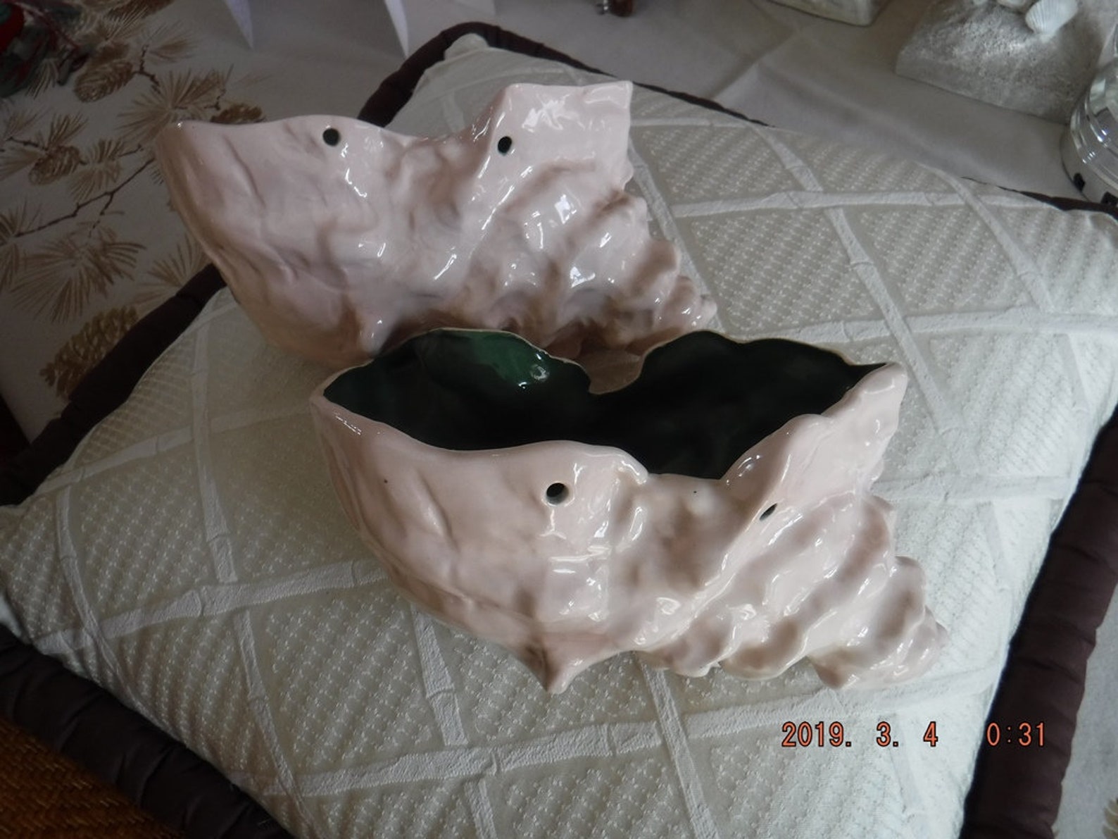 Kay Finch Sea/konk Shell Wall Pockets RARE - Etsy