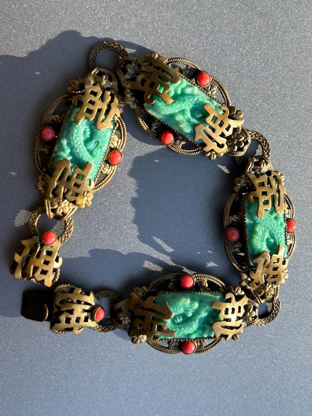 Neiger Brothers Chinoiserie Dragon Bracelet - Etsy