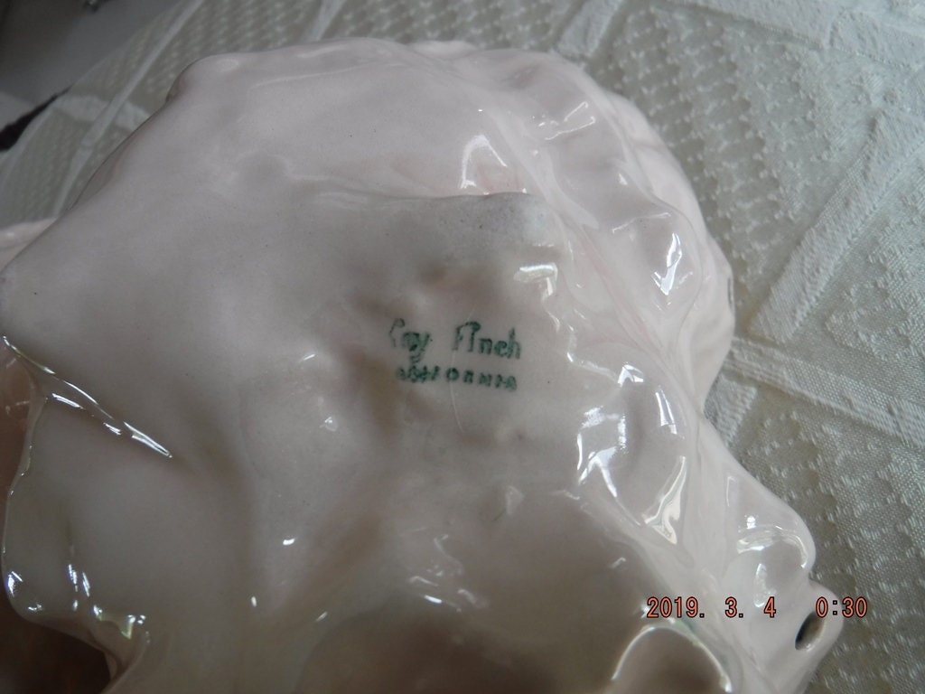 Kay Finch Sea/konk Shell Wall Pockets RARE - Etsy