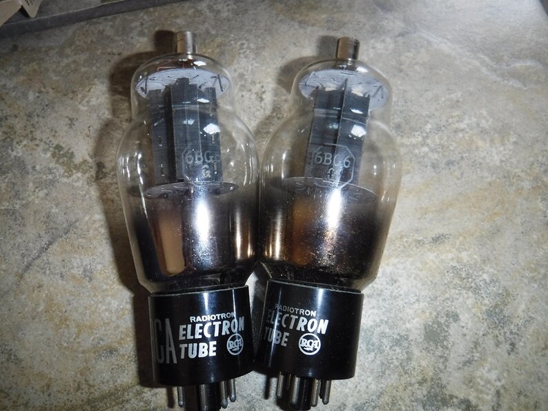 6BG6G Tubes RCA JAN-CHY 6BG6G Tubes Are 11-58 Mfg. by Rca - Etsy
