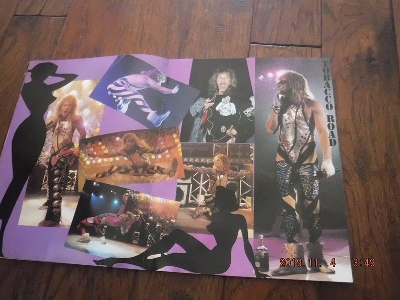 David Lee Roth The World Tour 1986 | Etsy