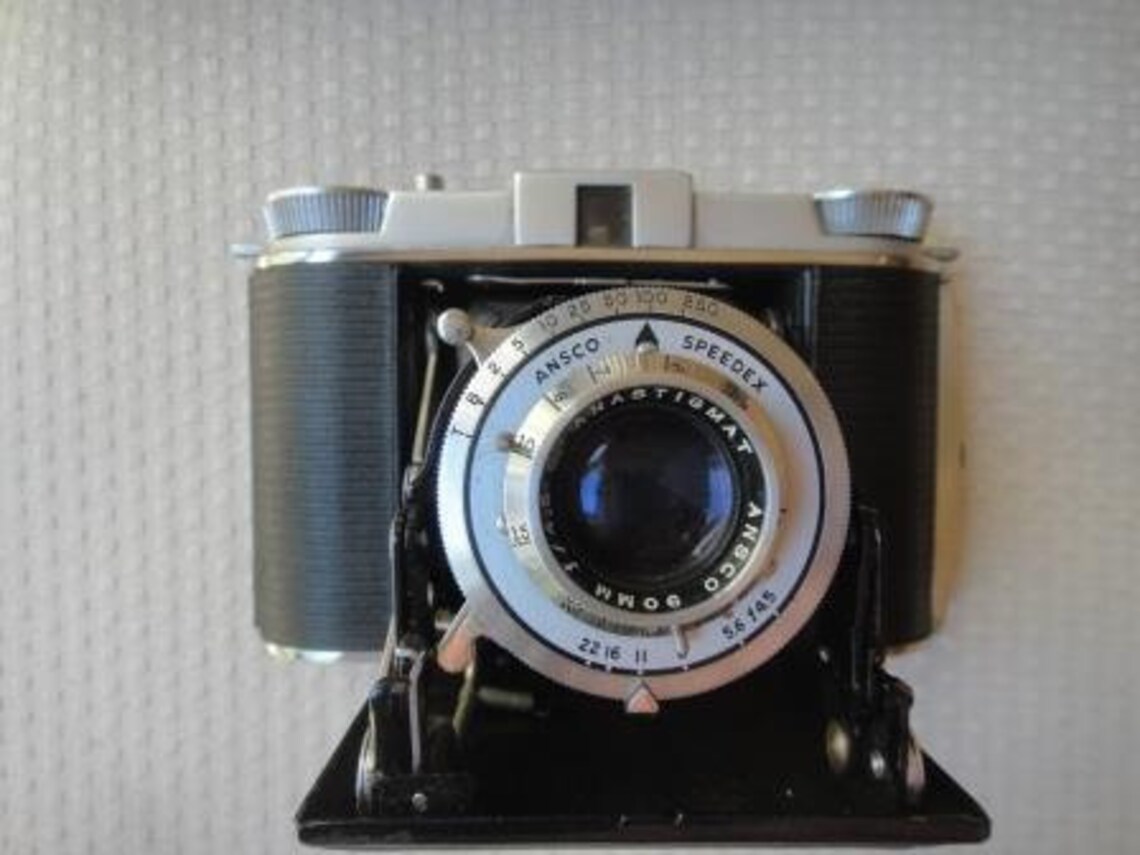 Ansco Standard Speedex Folding Camera 90mm Anastigmat - Etsy