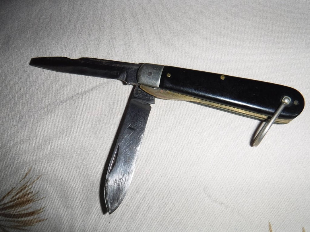 Kutmaster Utica New York Classic Electricians Knife Folding Pocket ...