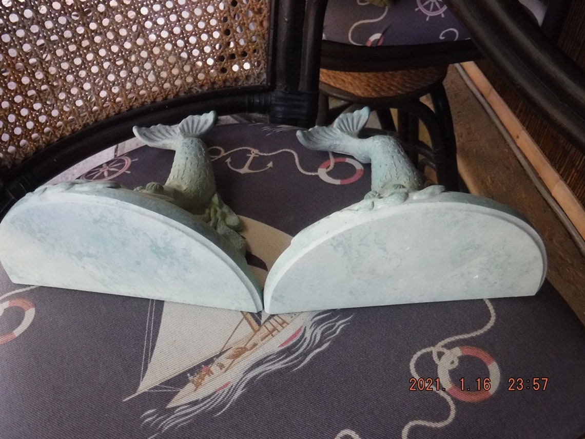 Mermaid Shelves X 2 Chalk Ware Comp Light Green - Etsy