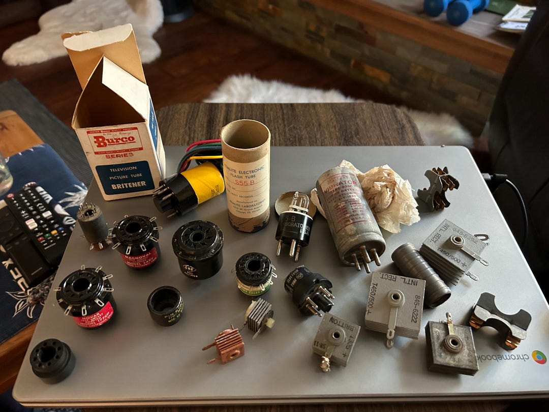 Kemlite S55-b Tube, Magnoval 2497, Novar 1779, Metallic Rectifiers ...