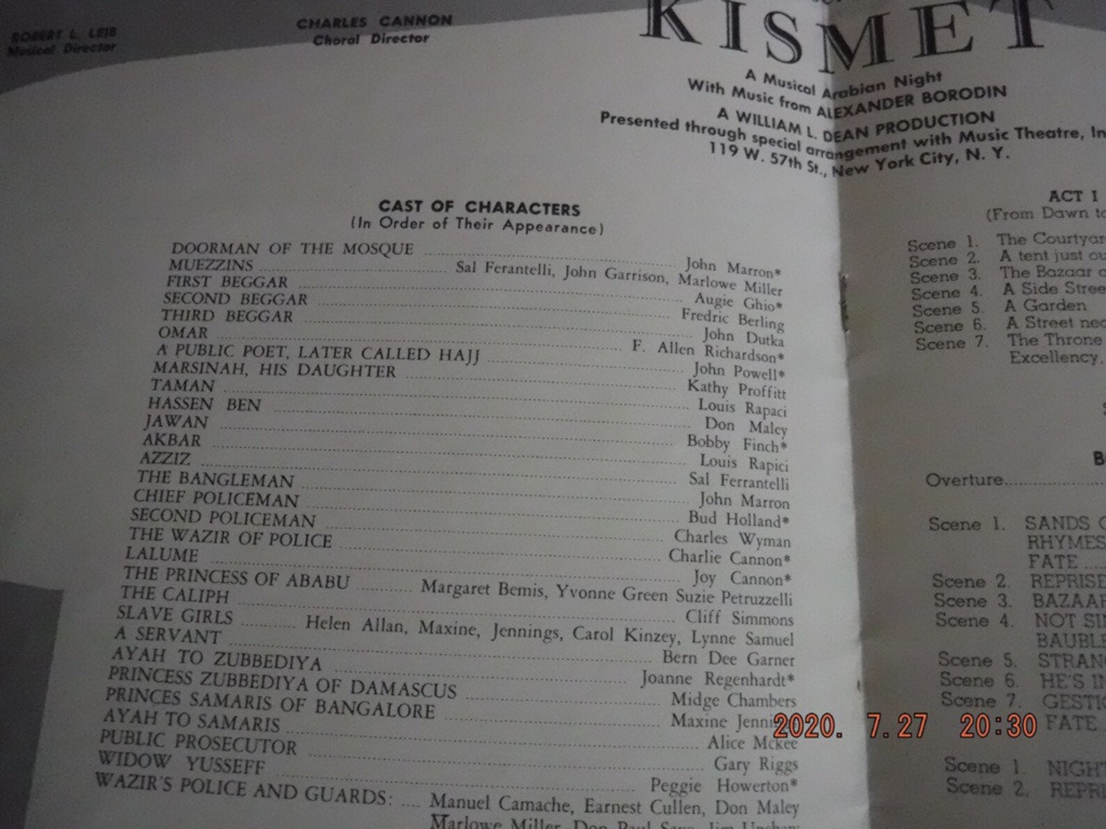 Kismet Program Star-light Balboa Park San Diego CA John - Etsy