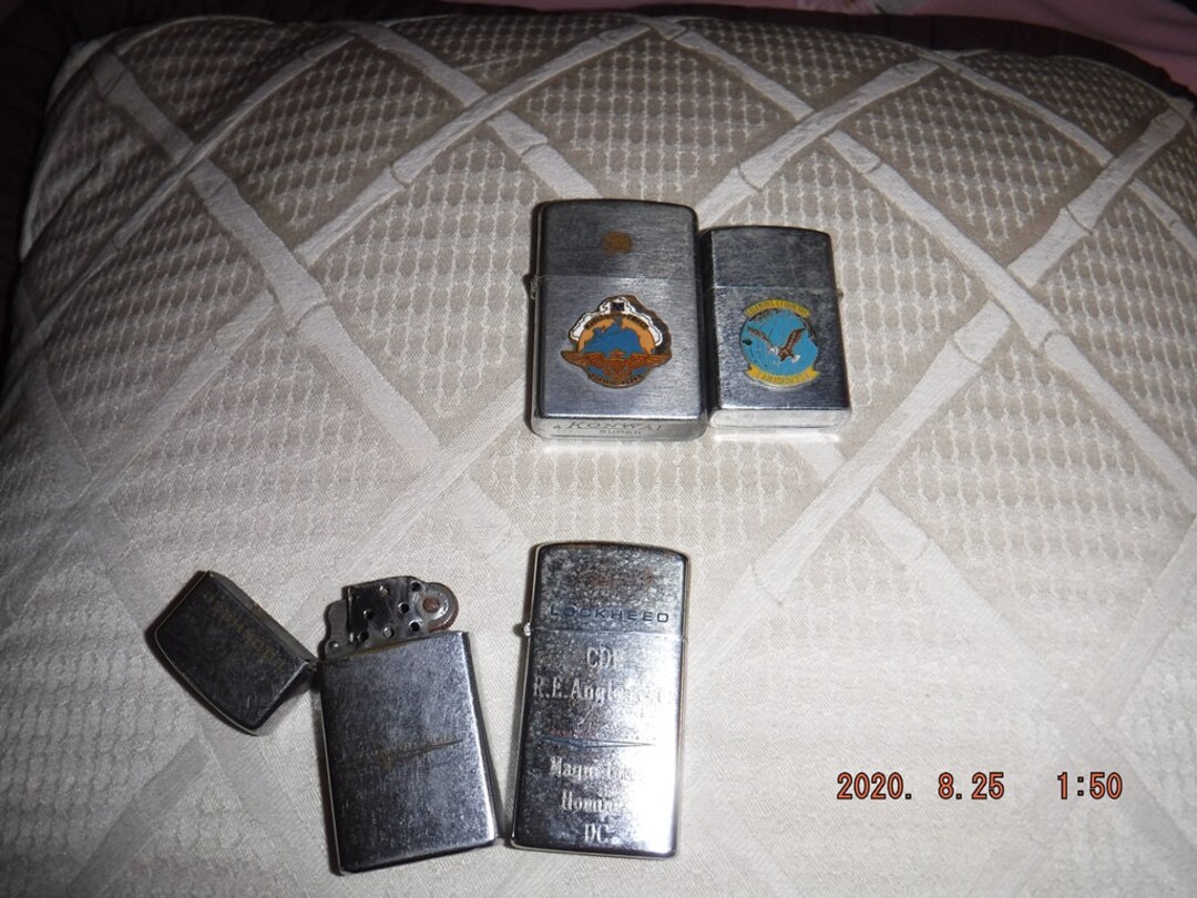 Aviation and Military Lighters Konwal Baby Super Michaud Japan Lighters ...