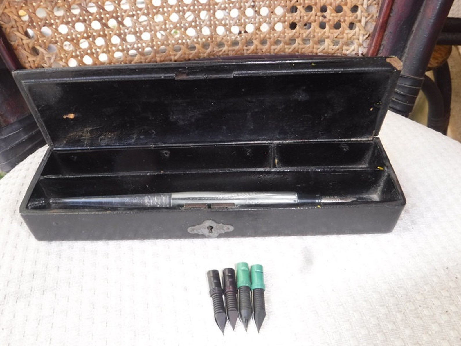 Esterbrook "dip-less" Fountain Pen With 9666 Nib, Nibs & Japanese Black ...