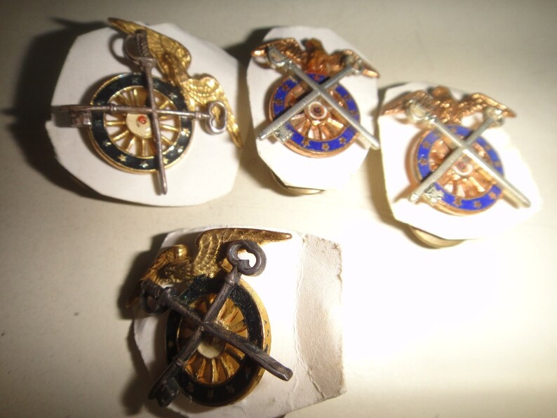 US Army Quartermaster Insignia Pin Lot of 4 - Etsy