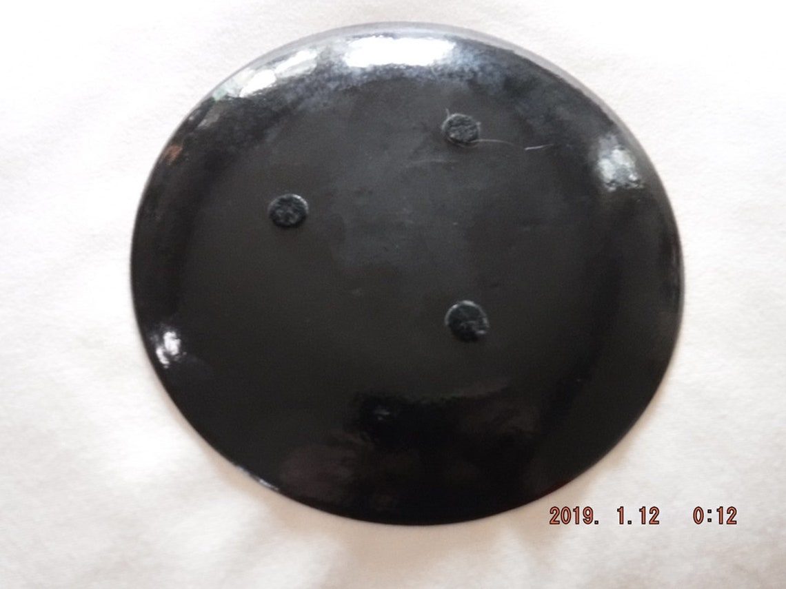 Mid Century Sasha Brastoff Copper Enamel Plate With Retro - Etsy