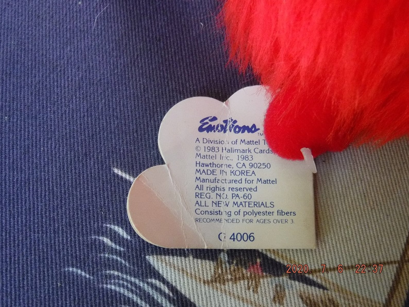 Rainbow Brite ROMEO SPRITE Doll 1983 With Original Tags Mattel - Etsy