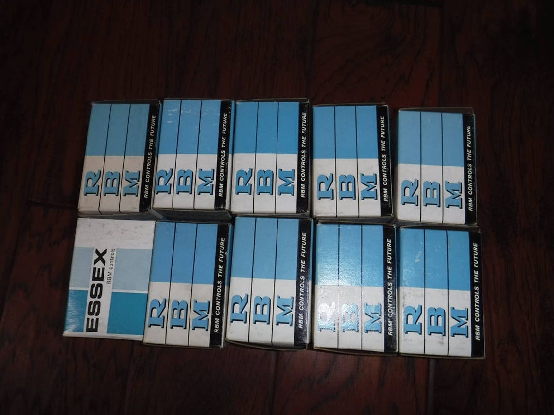 Essex RBM Controls Vintage Audio Parts Lot of 10 NOS in Boxes | Etsy