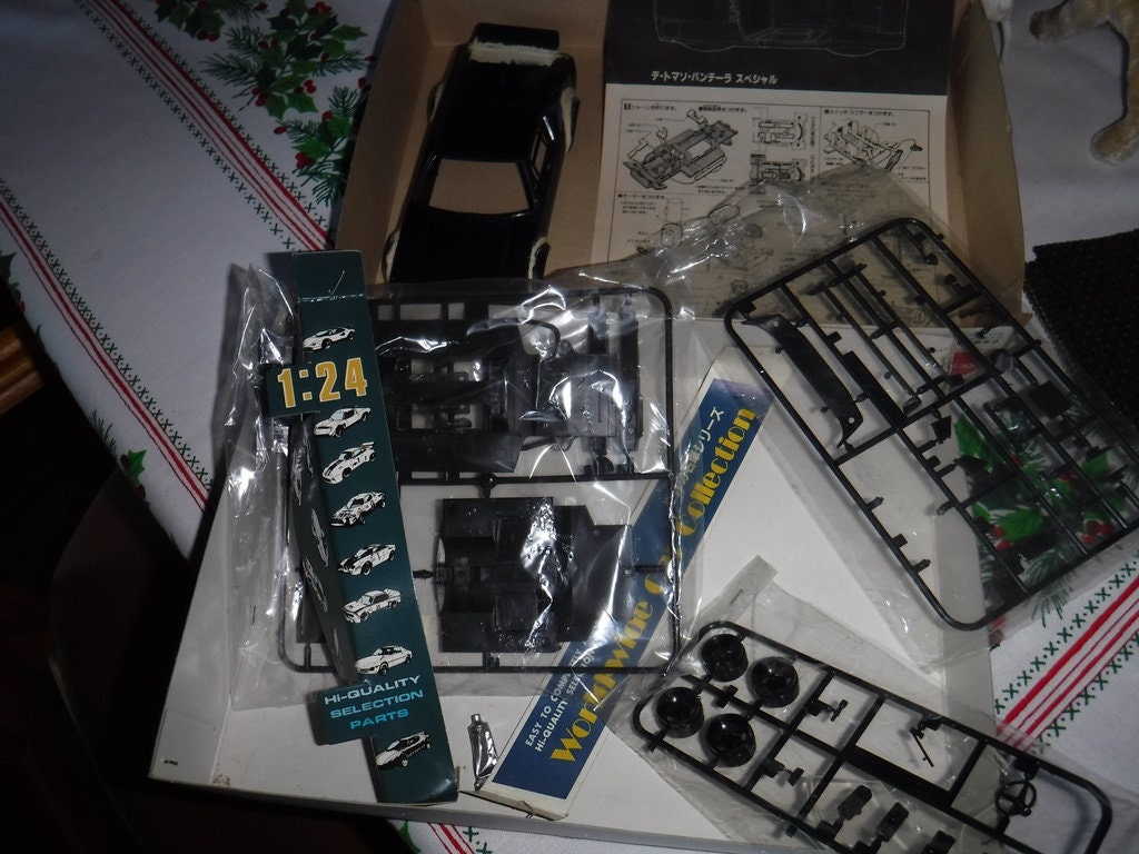 Nichimo Model Kit WW2404 De Tomaso Pantera 1:24 GTS Special - Etsy