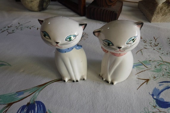 Holt Howard Cat Salt and Pepper Shakers 1958 - Etsy