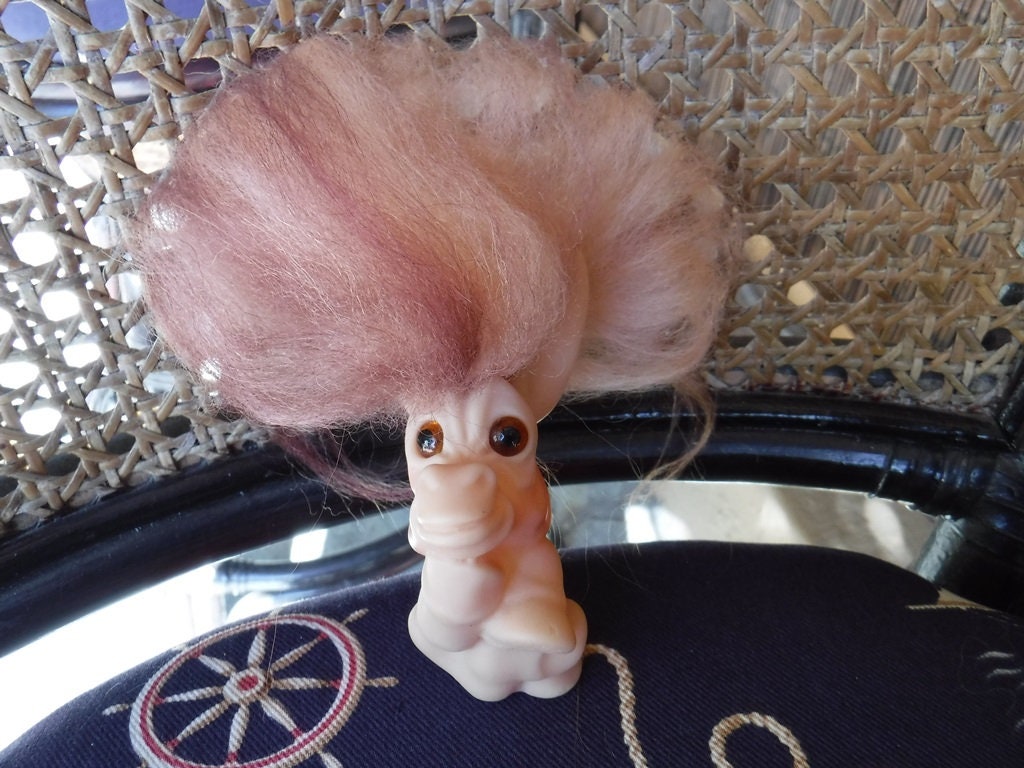 Troll Donkey Stamped Dam Things Est 1964 finger puppetdoll Toys Dolls ...