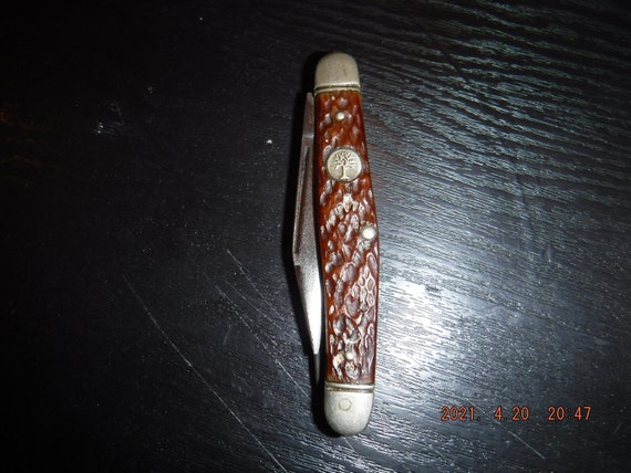 Boker USA Tree Brand Three Blade Pocket Knife | Etsy